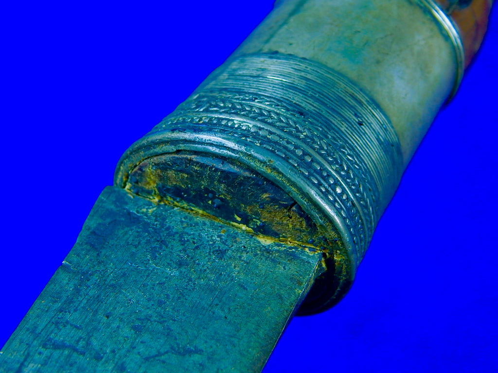 Antique Old 19 Century Burmese Burma Kachin Naga Dao Sword – ANTIQUE ...