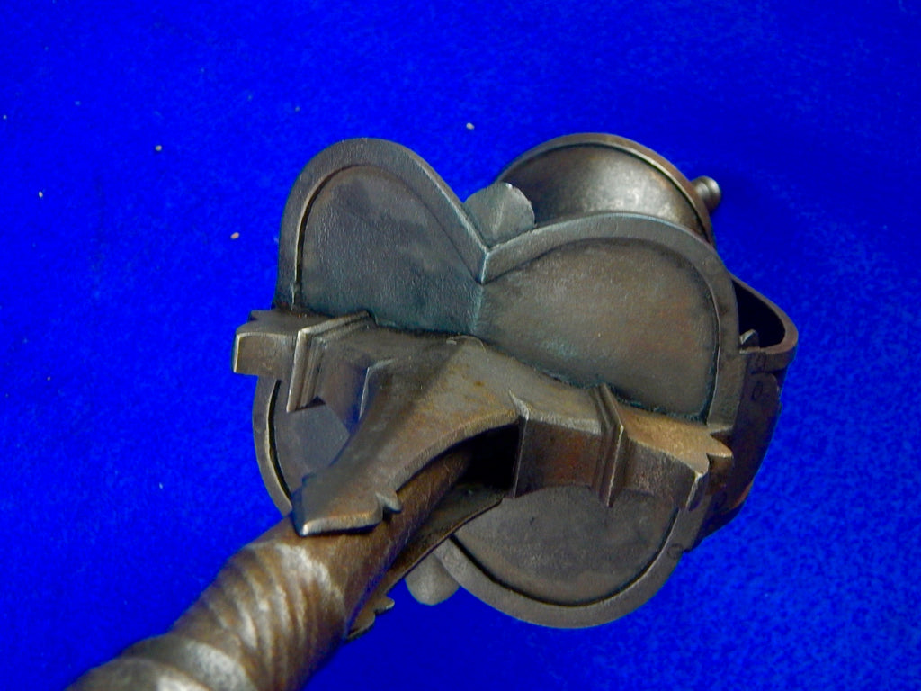 Antique Old 19 Century Indian India Metal Fighting Mace – ANTIQUE ...