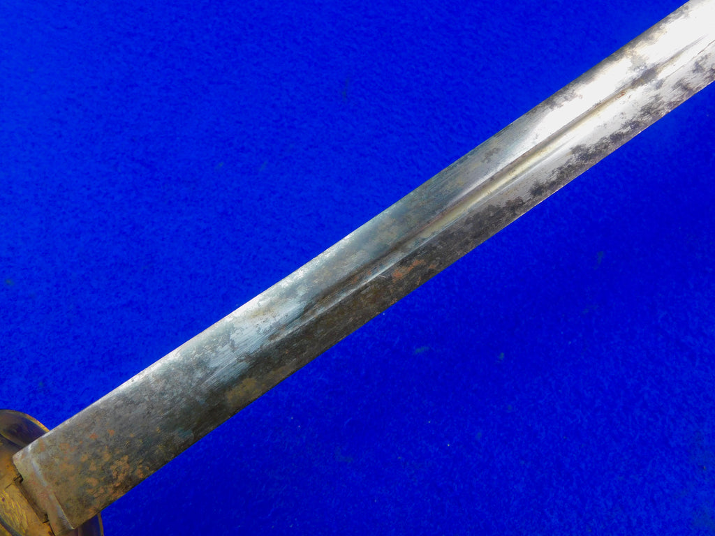 Antique British English Napoleonic Wars Model 1796 Officer's Sword w ...