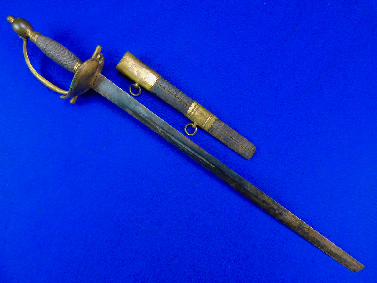 Antique British English Napoleonic Wars Model 1796 Officer's Sword w ...