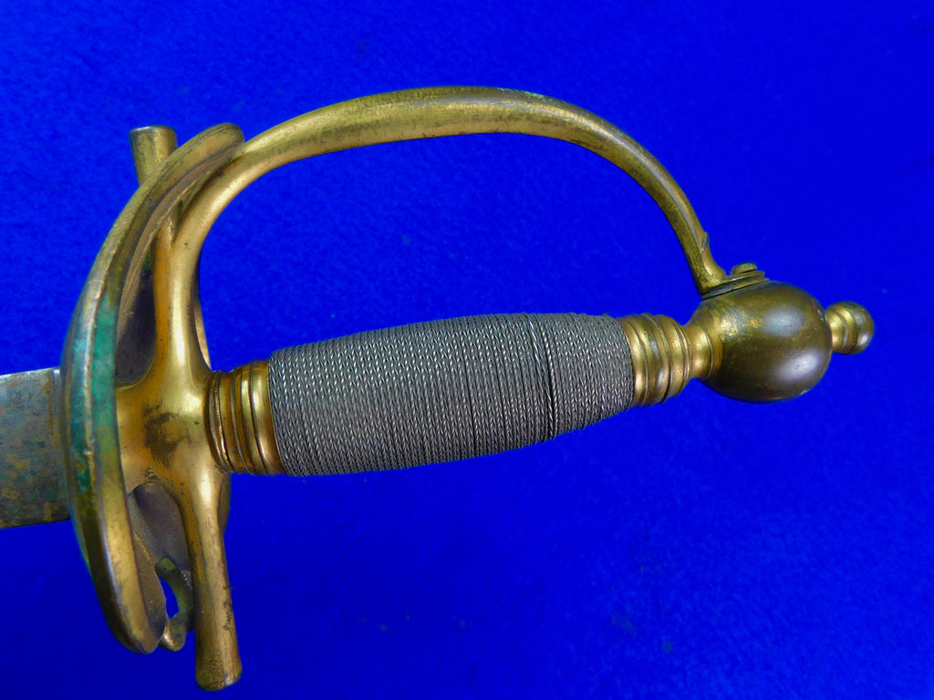 Antique British English Napoleonic Wars Model 1796 Officer's Sword w ...