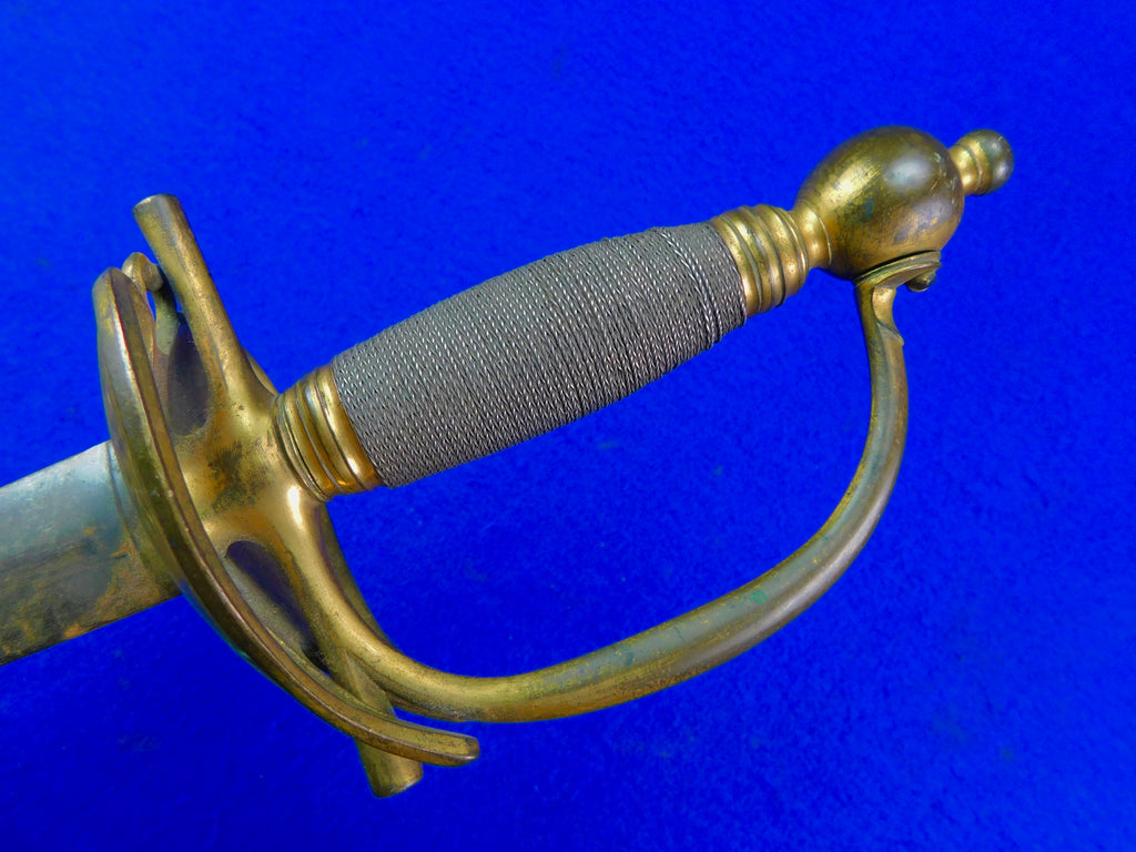 Antique British English Napoleonic Wars Model 1796 Officer's Sword w ...