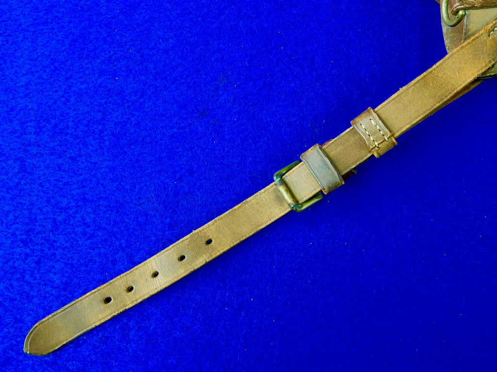 Antique British English WWI WW1 Sword Leather Frog – ANTIQUE & MILITARY ...