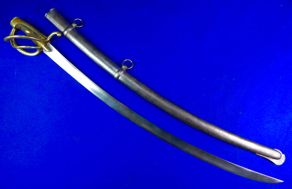 Antique French France Napoleonic Early 19 Century Cavalry Sword w/ Sca ...