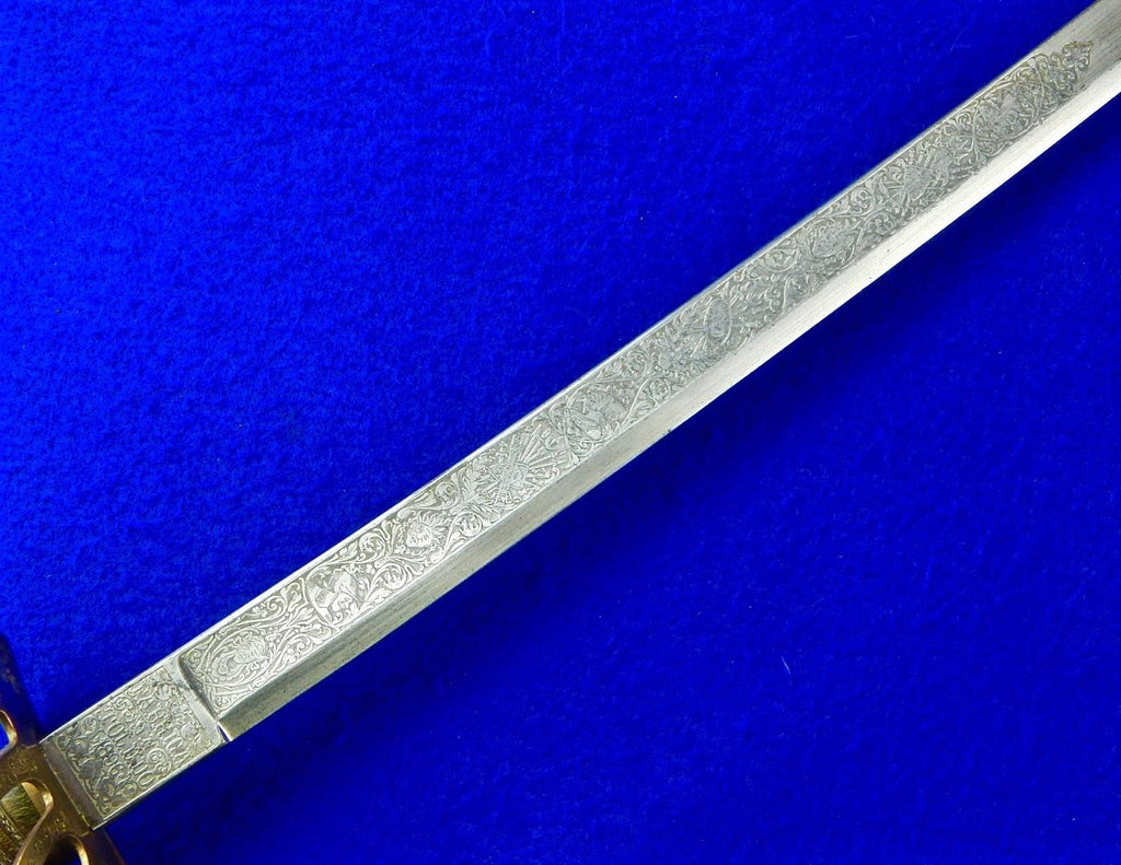 Antique French France Spanish Spain Blade 19 Century Cavalry Sword wit ...