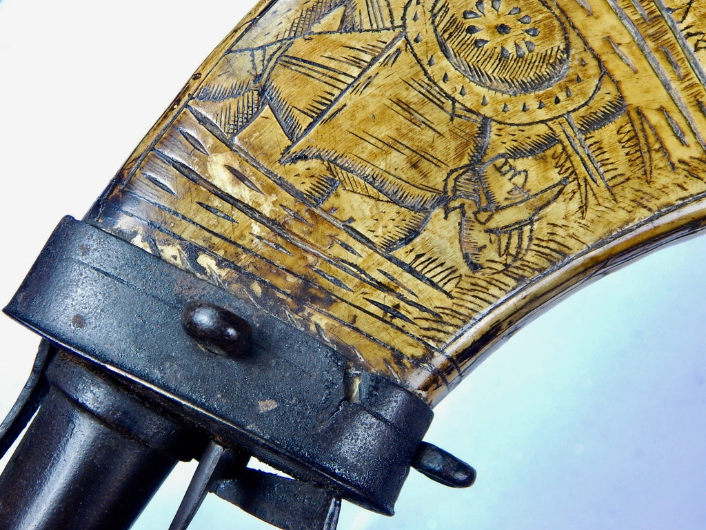 Antique Old Germany German 1550-1620 Musketeer's Powder Flask Canteen ...