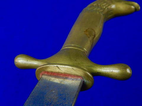 Antique Germany VERY RARE German 19 Century Jager Short Sword Dagger w ...