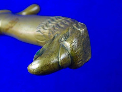 Antique Germany VERY RARE German 19 Century Jager Short Sword Dagger w ...