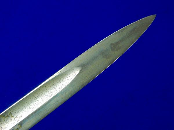 Antique Germany VERY RARE German 19 Century Jager Short Sword Dagger w ...