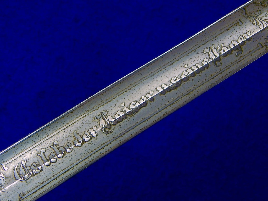 Antique Germany VERY RARE German 19 Century Jager Short Sword Dagger w ...
