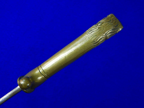 Antique Germany VERY RARE German 19 Century Jager Short Sword Dagger w ...