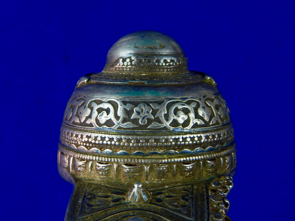 Antique Imperial Russian Russia 1895 Silver Niello Caucasian Kindjal B ...