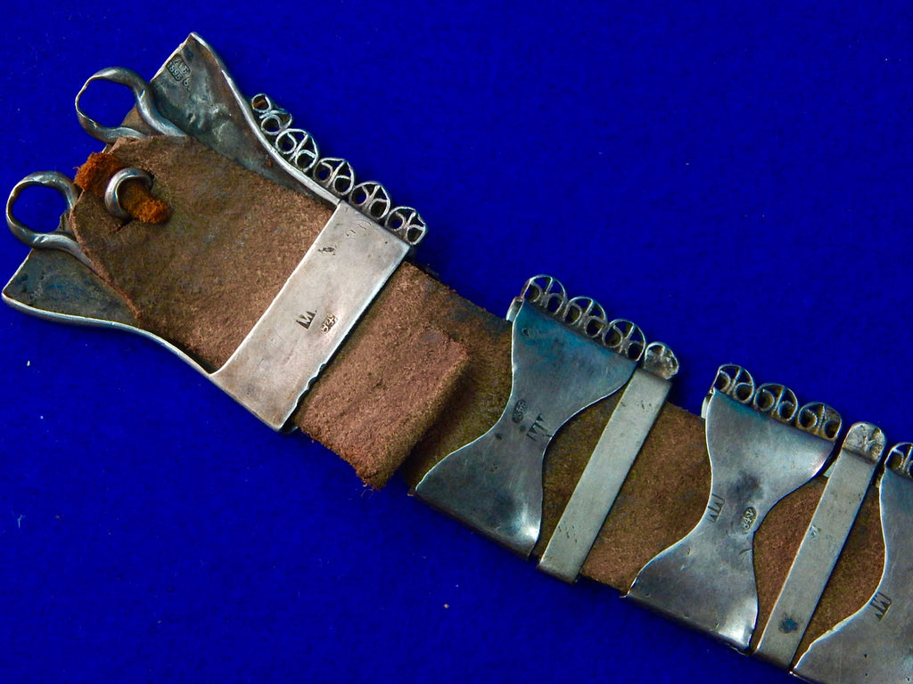 Antique Imperial Russian Russia 1895 Silver Niello Caucasian Kindjal B ...