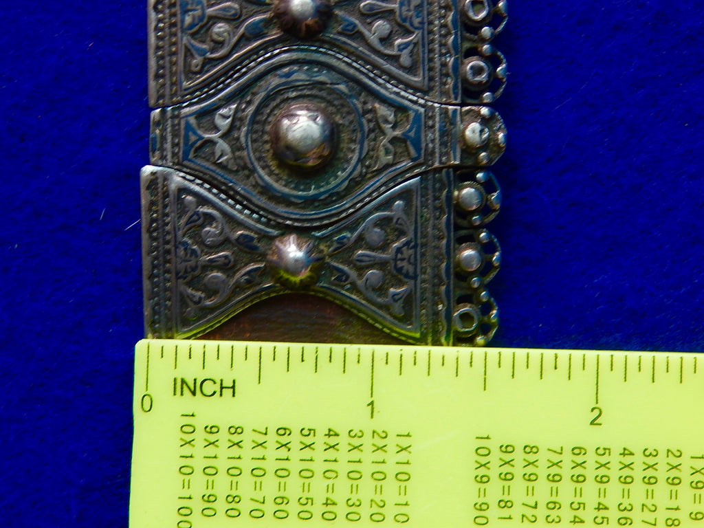 Antique Imperial Russian Russia 1895 Silver Niello Caucasian Kindjal B ...