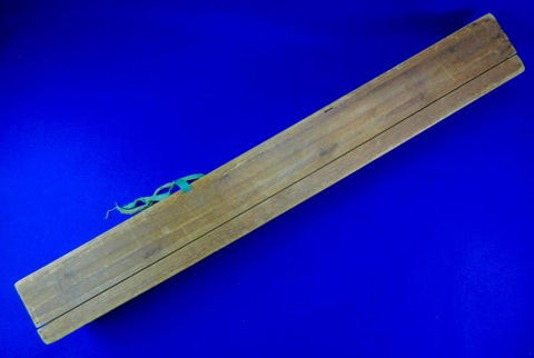Antique Japanese Japan Wakizashi Katana Sword Wooden Box Case Chest ...