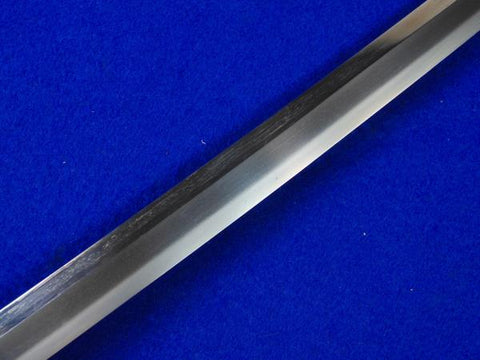 Antique Japanese Japan Katana Shinto Suriage Signed Echizen Ju Kaneshi ...