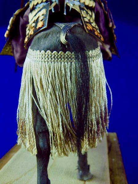 Antique Japanese Japan Samurai Warrior Musha Armor Yoroi Doll Uma Hors ...