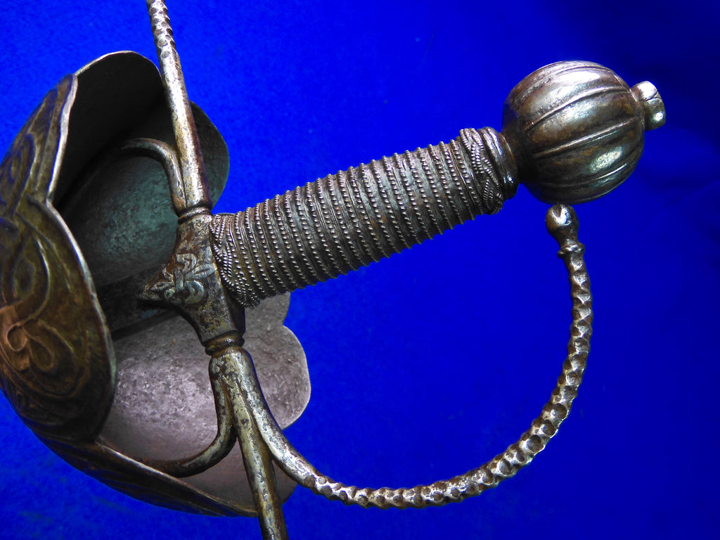 Antique Old 17 Century French France Rapier Sword – ANTIQUE & MILITARY ...