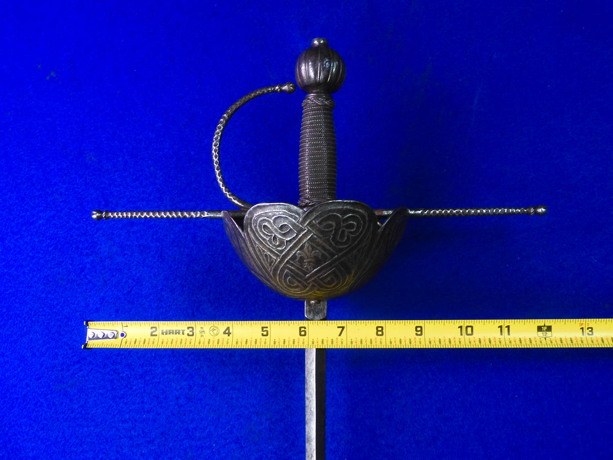 Antique Old 17 Century French France Rapier Sword – ANTIQUE & MILITARY ...