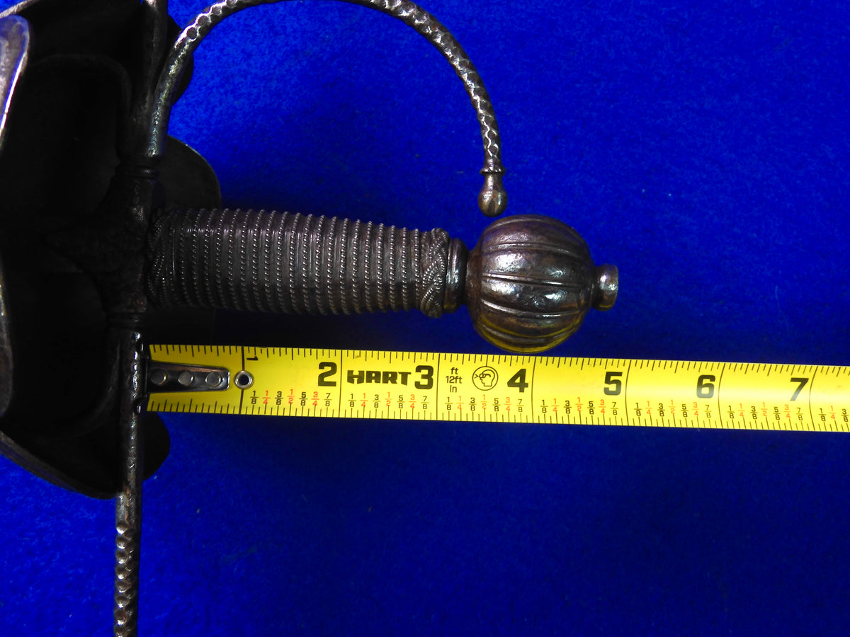 Antique Old 17 Century French France Rapier Sword – ANTIQUE & MILITARY ...