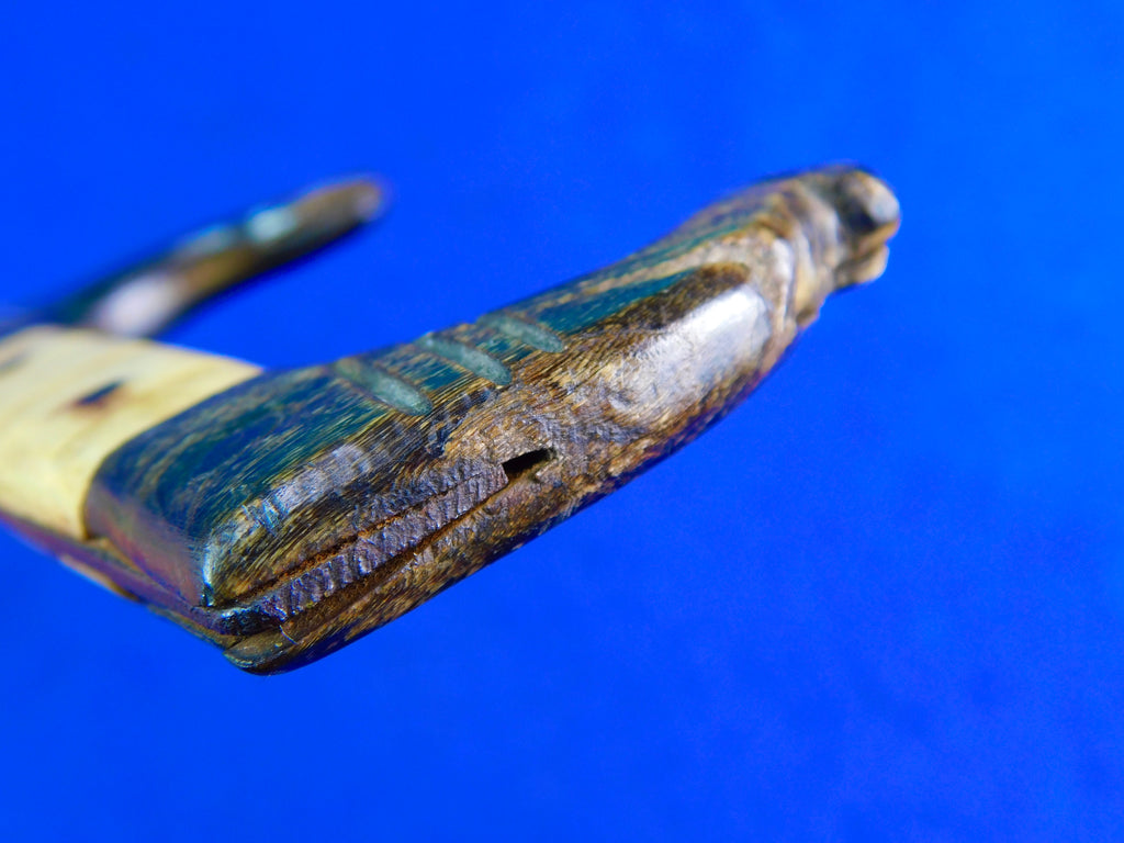 Antique Old 19 Century African Africa Hunting Fighting Knife Dagger w ...