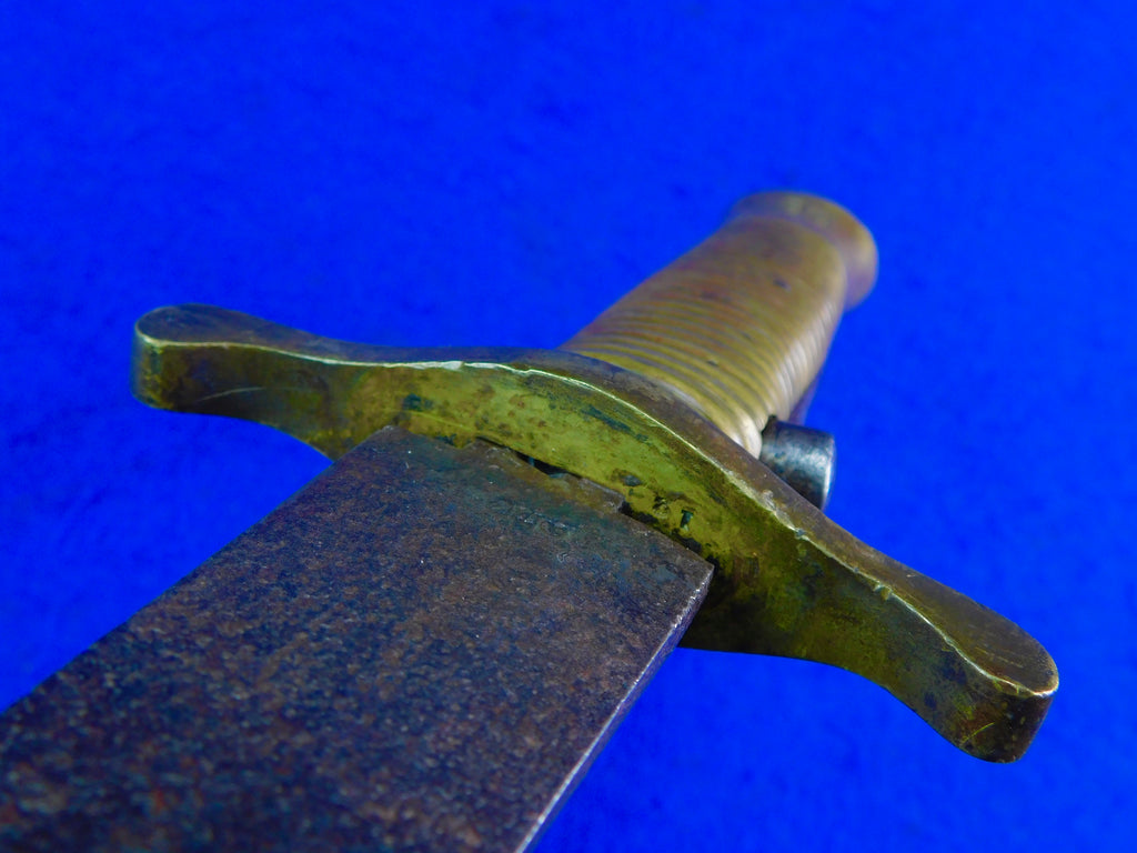 Antique Old 19 Century US Civil War British Import Bayonet Short Sword ...