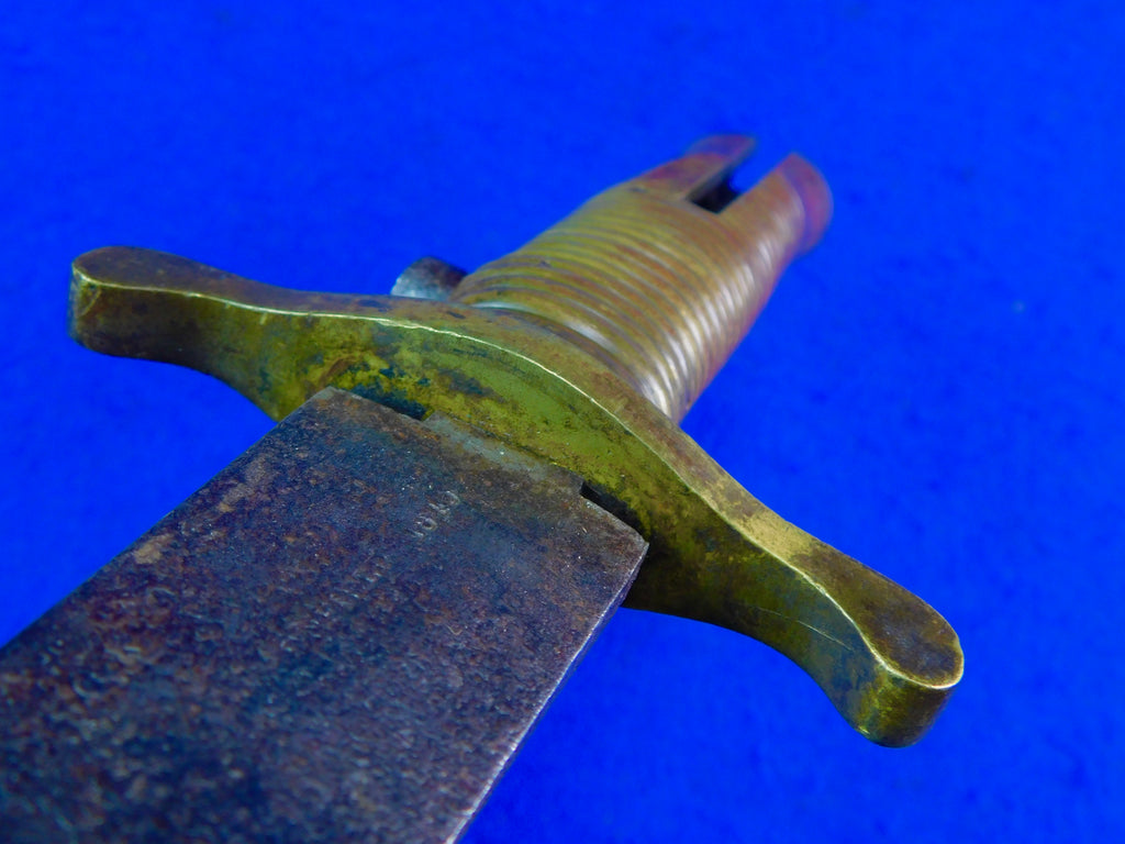 Antique Old 19 Century US Civil War British Import Bayonet Short Sword ...
