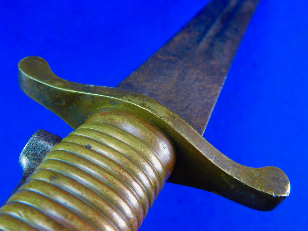 Antique Old 19 Century US Civil War British Import Bayonet Short Sword ...