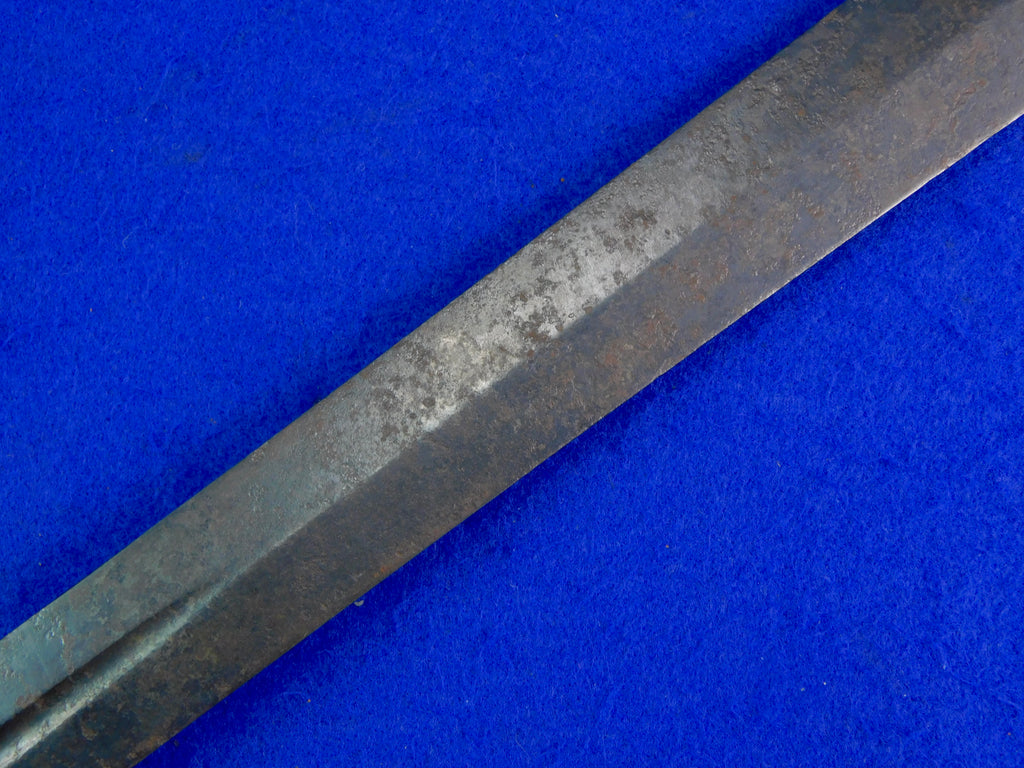 Antique Old 19 Century US Civil War British Import Bayonet Short Sword ...