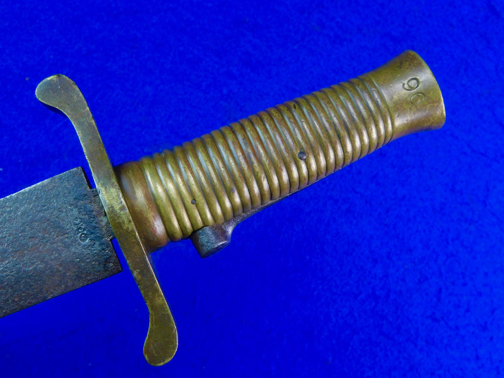 Antique Old 19 Century US Civil War British Import Bayonet Short Sword ...
