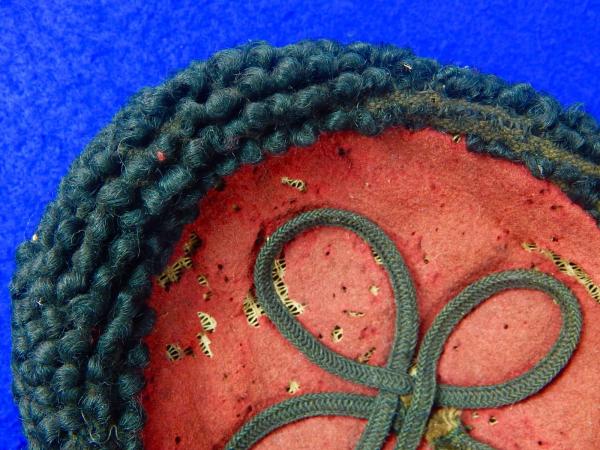 Antique Old 19 Century German Germany Austrian French Hussar Hat Forag ...