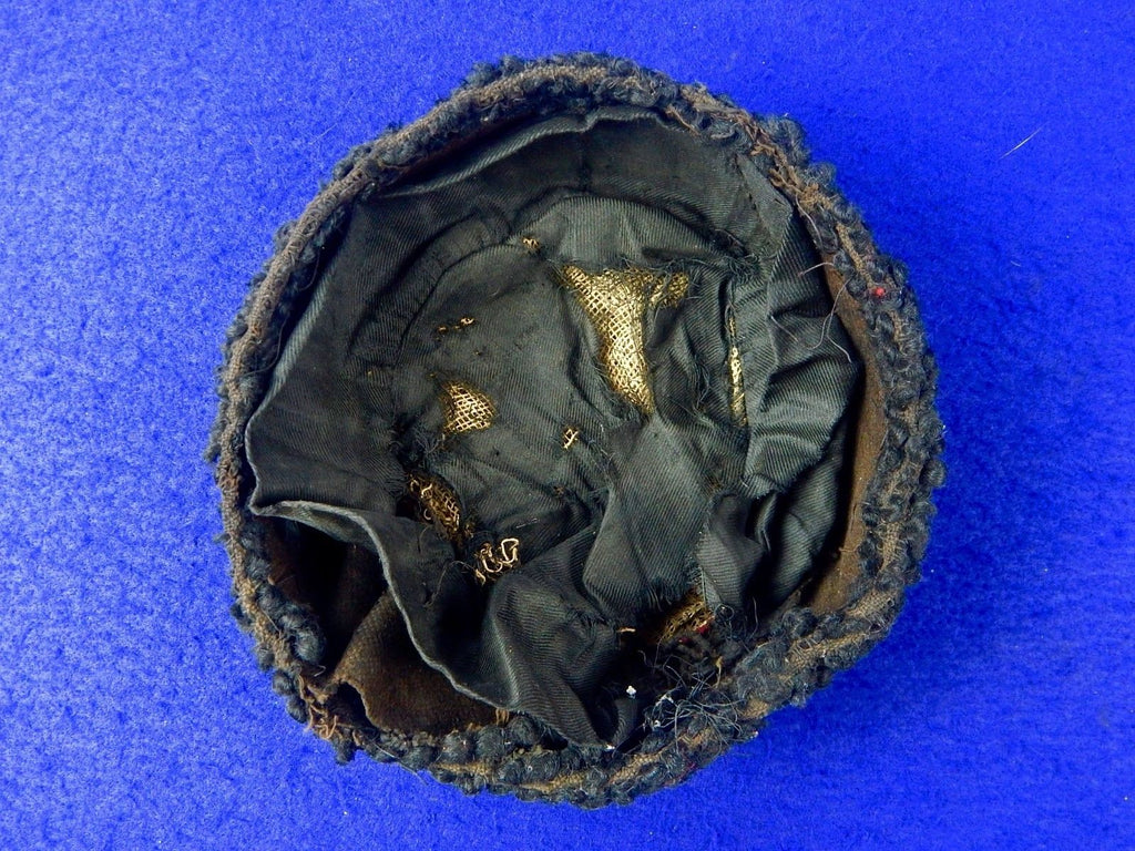 Antique Old 19 Century German Germany Austrian French Hussar Hat Forag ...