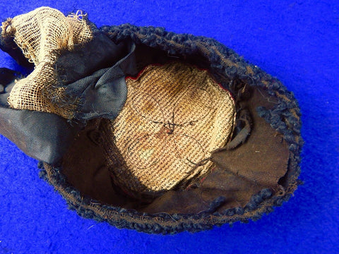 Antique Old 19 Century German Germany Austrian French Hussar Hat Forag ...