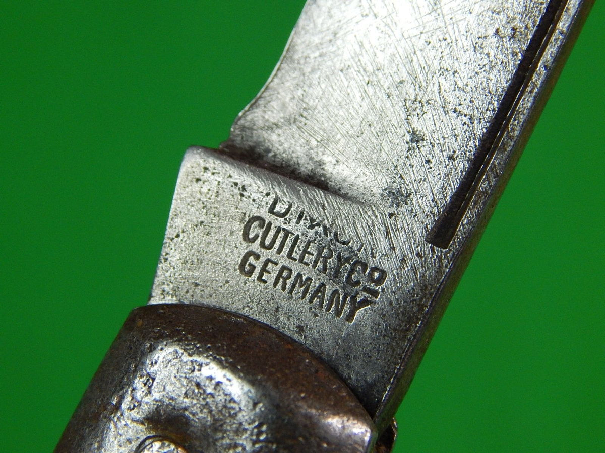Antique Old Germany German Dixon Cutlery Folding Pocket Knife – ANTIQUE ...