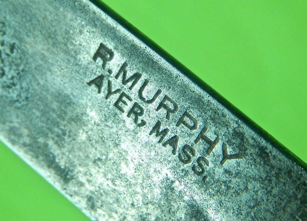 Antique Old R. Murphy Ayer Mass. Small Hunting Knife – ANTIQUE ...