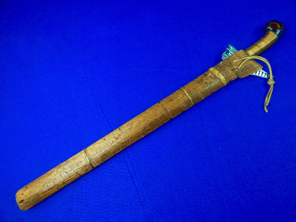 Antique Old Philippine Philippines Moro Kris 19 Century Sword with Sca ...