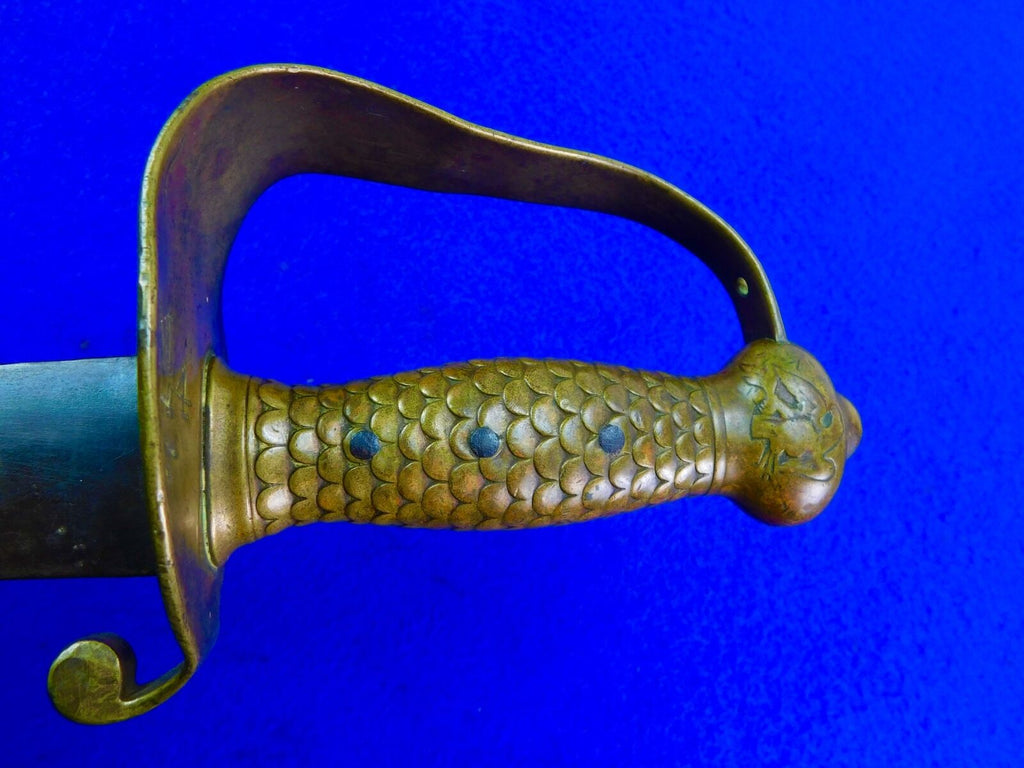 Antique US Civil War Ames Model 1841 Navy Cutlass Sword – ANTIQUE ...