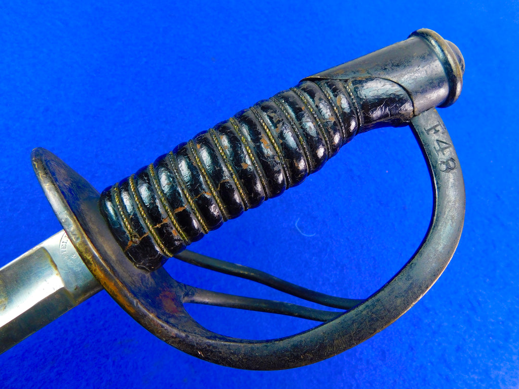 Antique US Civil War Mansfield & Lamb Model 1860 Cavalry Sword w/ WW1 ...