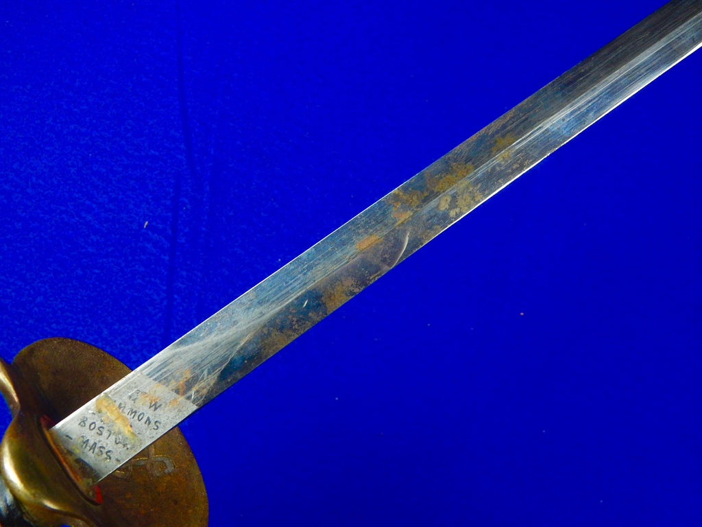 Antique US Late 19 Century GAR Sword with Scabbard – ANTIQUE & MILITARY ...