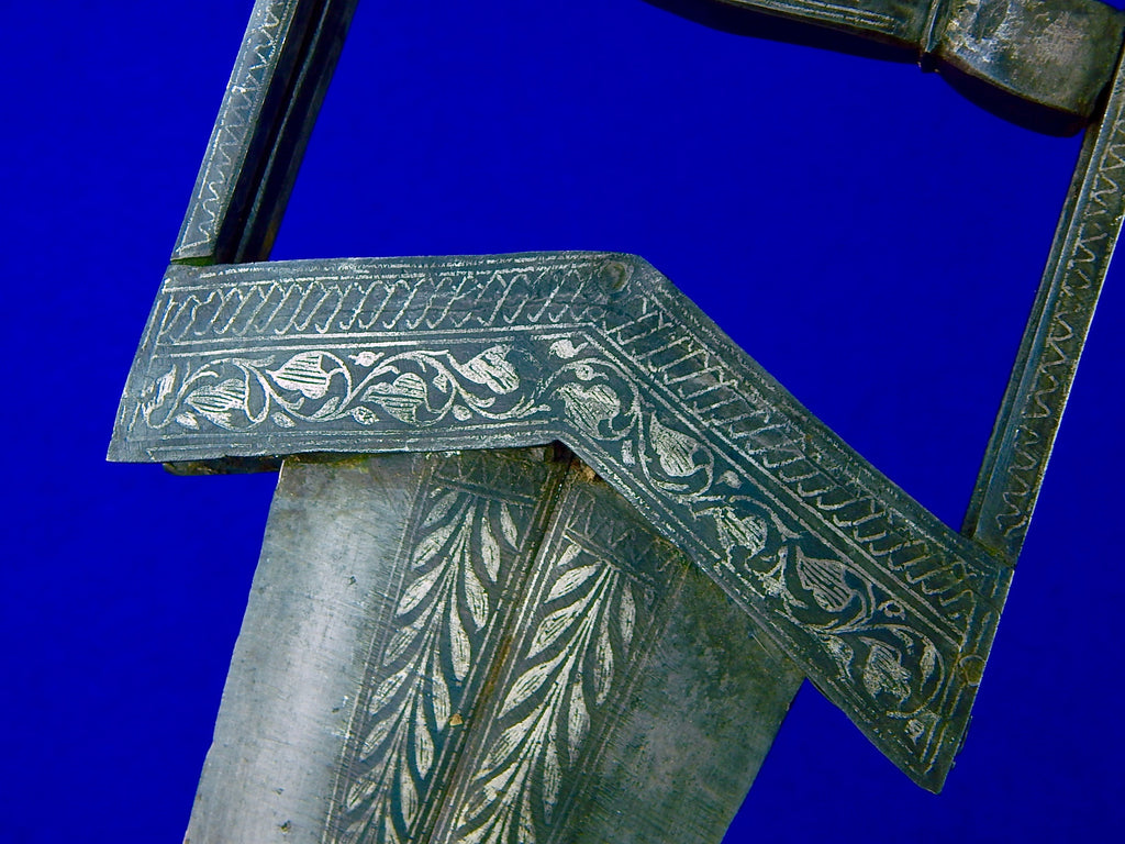 Antique Vintage Old India Indian Scissors Katar Dagger Fighting Knife ...