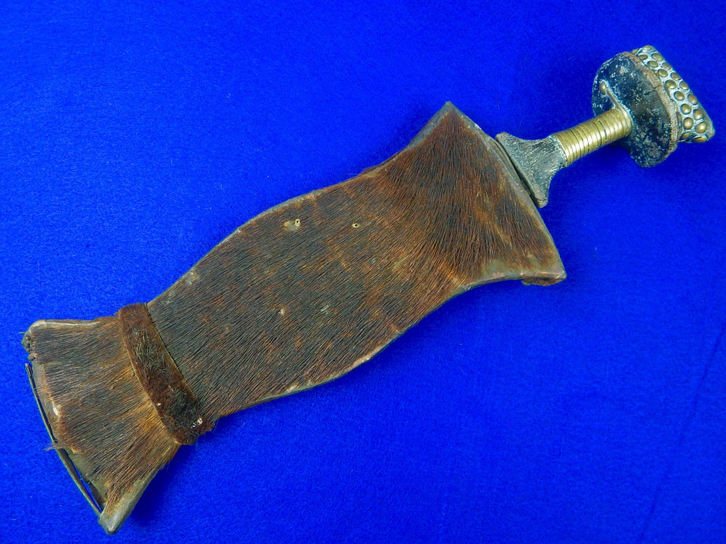 Antique Vintage Old Africa African Short Sword Large Knife Dagger w/ S ...