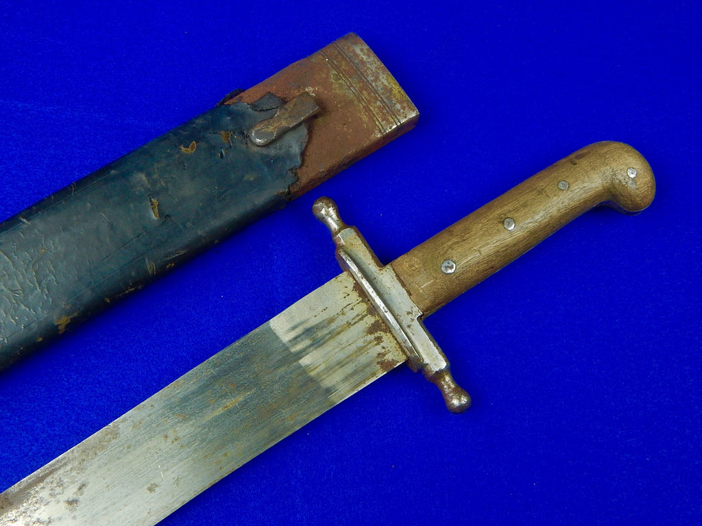 Austrian Austria WW1 Short Sword Large Knife with Scabbard – ANTIQUE ...