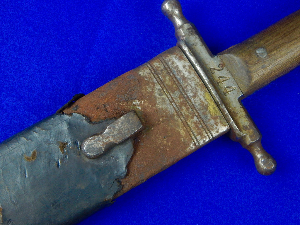 Austrian Austria WW1 Short Sword Large Knife with Scabbard – ANTIQUE ...
