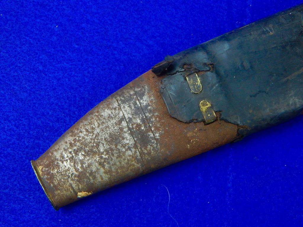 Austrian Austria WW1 Short Sword Large Knife with Scabbard – ANTIQUE ...