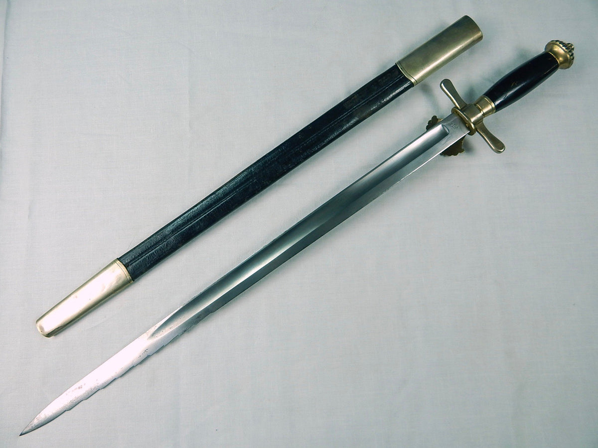 Antique Austrian Austrian WW1 Period Fireman's Dagger Short Sword w/ S ...