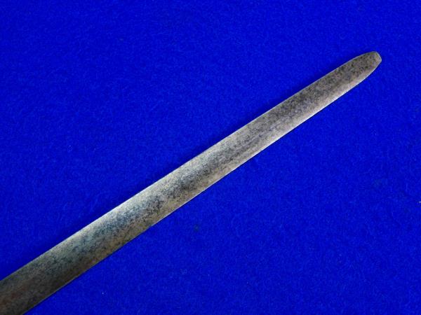 British English 19 Century Model 1796 Engraved Officer's Sword w/ Scab ...