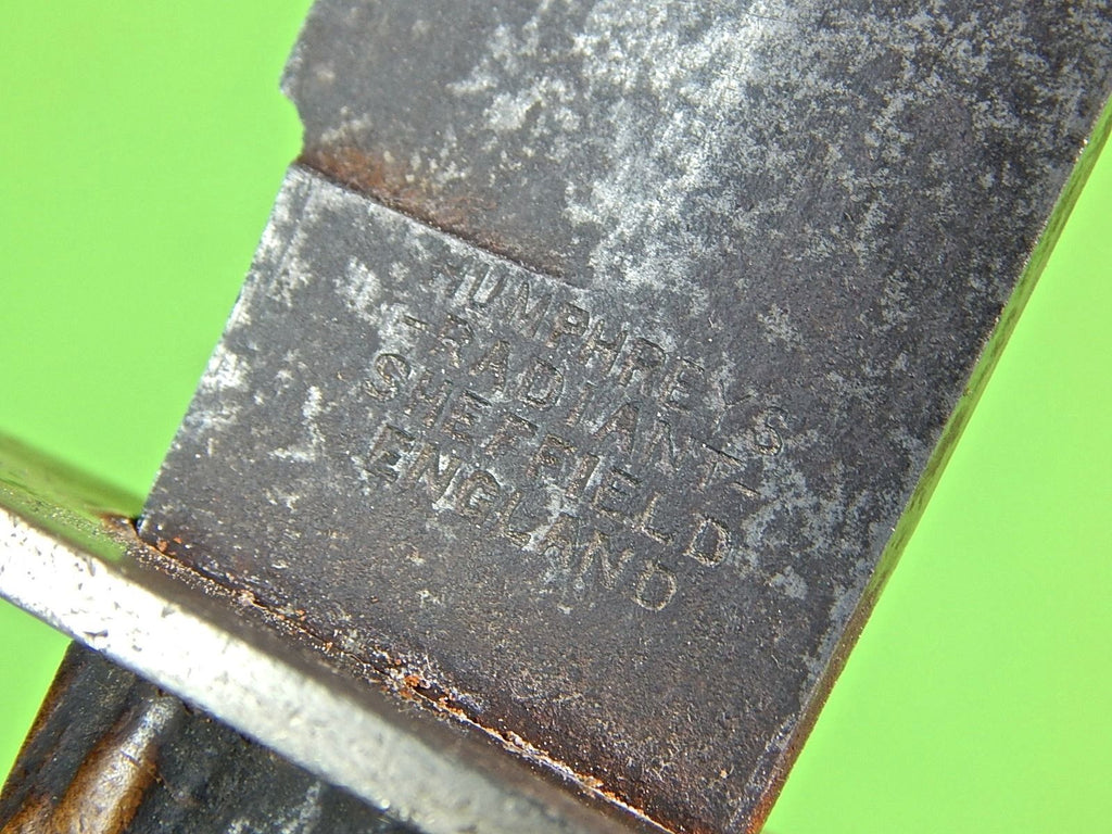 Antique Old British English HUMPHREYS RADIANT Sheffield Hunting Knife ...