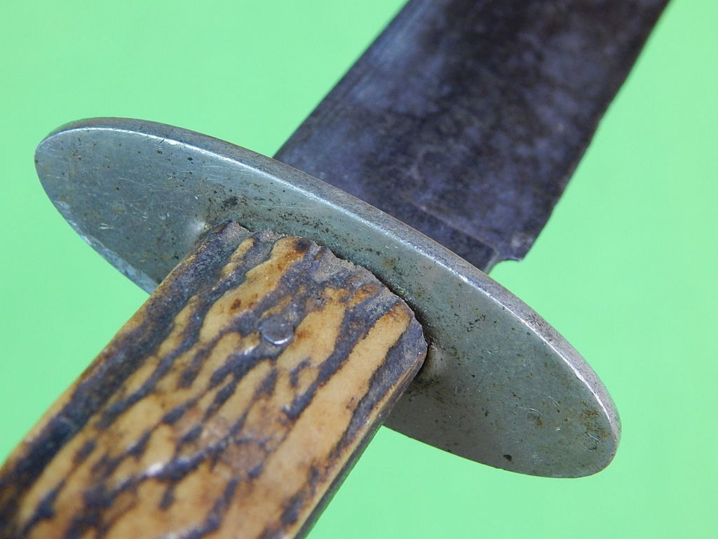 Antique Old British English HUMPHREYS RADIANT Sheffield Hunting Knife ...