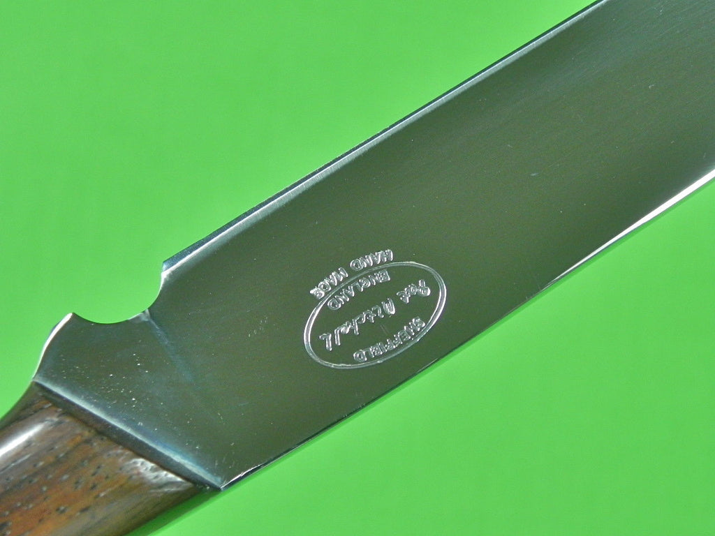 British English Custom Hand Made PAT MITCHELL Sheffield Hunting Knife ...