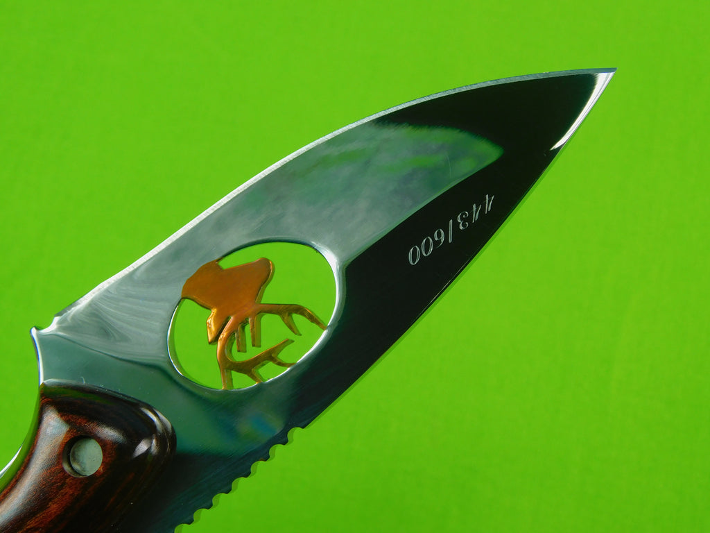 US 2004 Buck Custom Shop Model 193 Limited Edition Hunting Knife & She ...